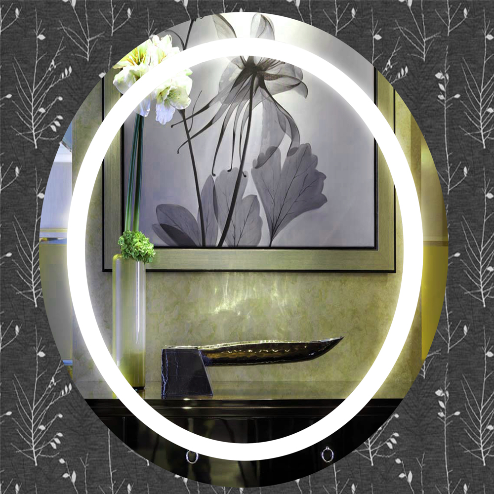 China 4mm Two In One Way Mirror Glass Panel For Bluetooth Touch Mirror Factory And Suppliers Saida