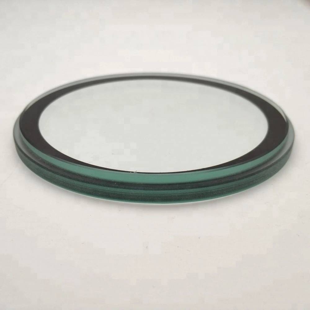 China Customized 4mm Ultra White Stepped Cover Glass for Lighting Lamp ...